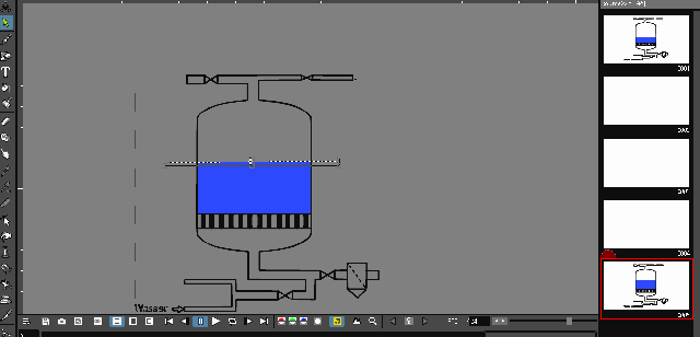 Filling via a single vector line | newartofanimation